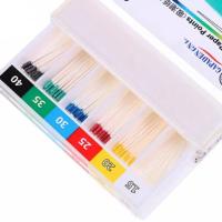 China SJ Factory Sales Dental Paper Points Endodontic Disposable Filling Materials F1 to F5 Dental Gutta Percha Points for sale