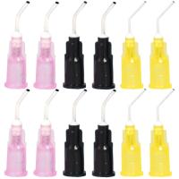China SJ Bent Blunt Tip Dispensing Needles Medical Grade Pre Bent Flow Dispensing Dental Blunt Needles for sale