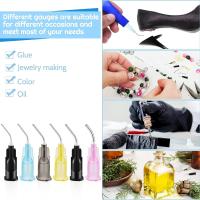 China SJ Bent Blunt Tip Dispensing Needles Medical Grade Pre Bent Flow Dispensing Dental Blunt Needles for sale