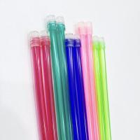 China SJ SE210 Disposable Transparent PVC Suction Tube Aspirator Tips Dental Portable Saliva Ejector for Dentist for sale