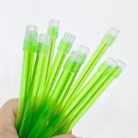 China SJ SE210 Disposable Transparent PVC Suction Tube Aspirator Tips Dental Portable Saliva Ejector for Dentist for sale