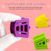 China SJ Dental Bite Block Mouth Props Silicone Dental Bite Blocks Multi Size Dental Mouth Opener for sale