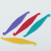 China SJ Multicolor Dental Disposable Plastic Orthodontic Rubber Bands Elastics Placers for Braces for sale