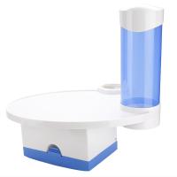 China SJ Dental Tray 3 in 1 Cup Storage Holder Tissues Paper Box for Dental Chair for sale
