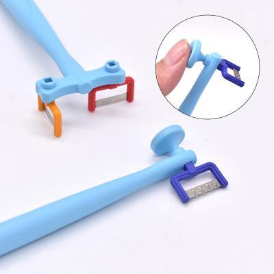 China SJ Dental Polishing Strips Orthodontic Interproximal Reduction IPR/IR System Single Hand Use Teeth Enamel Kit for sale