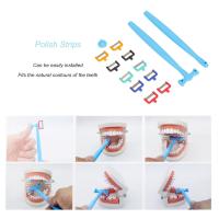 China SJ Dental Polishing Strips Orthodontic Interproximal Reduction IPR/IR System Single Hand Use Teeth Enamel Kit for sale