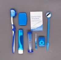 China SJ Orthodontic Kit Dental Care Kit 8PCS in One Set Orthodontic Toothbrush Kit for sale