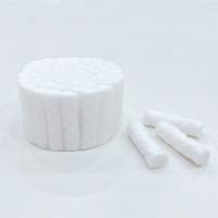 China SJ Medical Cotton Rolls Customized High Quality Available 100% Cotton Dental Absorbent Braided Cotton Rolls for sale