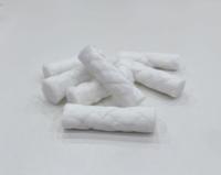 China SJ Medical Cotton Rolls Customized High Quality Available 100% Cotton Dental Absorbent Braided Cotton Rolls for sale