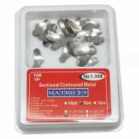 China SJ Dental Instruments Sectional Contoured Saddle Metal Matrices Retain Matrix Band OEM Wholesale for sale