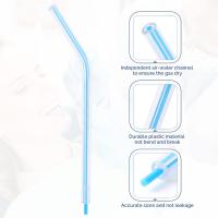 China SJ Disposable Medical Hygienic Suction Tube PVC Dental Cleaning Nozzle Air Water Dental Triple Syringes for sale
