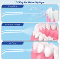 China SJ Disposable Medical Hygienic Suction Tube PVC Dental Cleaning Nozzle Air Water Dental Triple Syringes for sale
