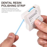 China SJ Dental Polishing Finishing Strip Medium Grit Resin Teeth Restoration Sanding Grinding Strip for sale