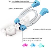 China SJ Dental Sectional Contoured Matrices Clamps Wedges Refill Matrix Band Ring Clip OEM Wholesale for sale
