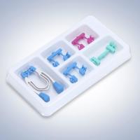 China SJ Dental Sectional Contoured Matrices Clamps Wedges Refill Matrix Band Ring Clip OEM Wholesale for sale