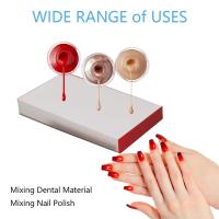 China SJ Dental Mixing Pads 50 Sheets/Pack Poly Coated Waterproof Dentist Disposable Mix Papers For Blend Dental Composites for sale