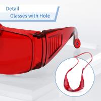 China SJ Curing Light Glasses Dental Teeth Whitening Safety Glass Dental Eyewear LED Protective Goggles OEM Wholesale for sale