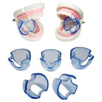 China SJ Dental Mouth Opener Bite Blocks Mouthguard Challenge Teeth Whitening Intraoral Lip Cheek Retractor for sale