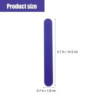 China SJ Safe Stirring Hospital Useful Depressor Tongue Craft Wax Oral Patient Convenient Medical Plastic Tongue Depressors for sale