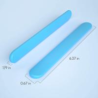 China SJ High quality Silicone Depressor Tongue Soft Press Waterproof Reusable Colored Silicone Tongue Depressors OEM Wholesale for sale