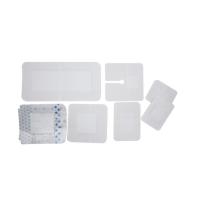 China SJ Soft Medical Non-Woven Dressing Wound Waterproof Adhesive Breathable Surgical Transparent Wound Dressing for sale