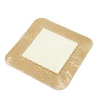 China SJ Medical Manufacturer Border Sacrum Dressing Pad Self Adhesive Silicone Gentle Sacrum Dressing For Wound Care Healing for sale