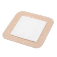 China SJ Medical Manufacturer Border Sacrum Dressing Pad Self Adhesive Silicone Gentle Sacrum Dressing For Wound Care Healing for sale
