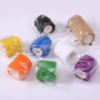 China SJ Bulk Athletic Tape Medical Trainers Tape High Quality Elastic Adhesive Waterproof Colored Athletic Tapes for sale