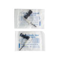 China SJ Medical Safety Butterfly Vacuum Needle Multiple Sample Blood Collection Needle with Needle Holder for sale
