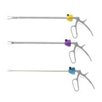 China SJ Surgical Instruments Medical Surgery Forceps Titanium Clip Scissors Single-Action Laparoscopy Clip Applicators for sale