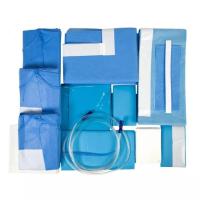 China SJ Customized Disposable Sterile Non Woven Dental/Obstetric Delivery/Laparotomy/Angiography/Eye Universal Surgical Drape Pack for sale