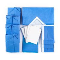 China SJ Customized Disposable Sterile Non Woven Dental/Obstetric Delivery/Laparotomy/Angiography/Eye Universal Surgical Drape Pack for sale