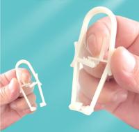 China SJ Black White Medical Towel Clamp Disposable Surgical High Quality Plastic Towel Clamp Clips OEM Wholesale for sale