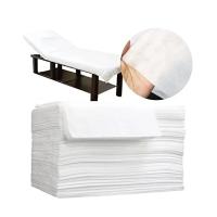 China SJ Manufacturer Wholesale Bed Sheet Bed Covers Medical Surgical Hospital Non-Woven Disposable Bed Pads with Elastic for sale
