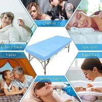 China SJ Manufacturer Wholesale Bed Sheet Bed Covers Medical Surgical Hospital Non-Woven Disposable Bed Pads with Elastic for sale