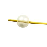China SJ Medical Disposable Indwelling Urinary Catheter 2 Way Silicon Foley Catheter Fr06 to Fr30 CE High Quality for sale