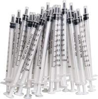 China SJ 1ml 1cc Pipette Syringe with Luer Slip Tip No Needle Pipette Pets Oral Refilling Measuring Disposable Syringe for sale