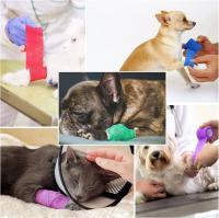 China SJ Elastic Adhesive Bandages Breathable Waterproof Athletic Self-Adhesive Colored Elastic Crepe Bandage for sale
