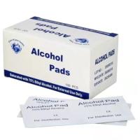 China SJ Medical Disposables 70% Isopropyl Nonwoven Alcohol Swabs Alcohol Pads Wet Medical Clean Alcohol Wipes for sale
