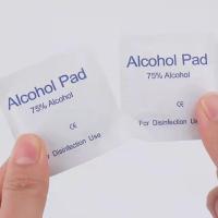 China SJ Medical Disposables 70% Isopropyl Nonwoven Alcohol Swabs Alcohol Pads Wet Medical Clean Alcohol Wipes for sale