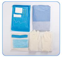 China SJ Disposable Gynecological Pack Surgery Medical Drape Emergency Mama Safe Birth Baby Delivery Kits for sale