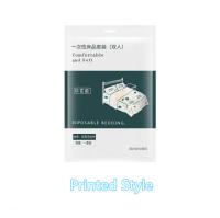 China SJ Disposable Hotel Products 3 pcs/set Bed Sheet/Pillow Quilt Cover OEM Wholesale for sale