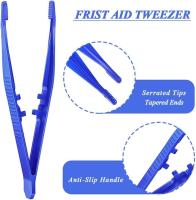 China SJ Disposable Medical Surgical Plastic Pliers Colorful Medical Disposable Plastic Tweezers For Dental Hospital for sale