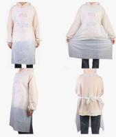 China SJ Disposable Medical Use PE Apron Kitchen Use Colorful Waterproof Disposable Plastic Apron Without Sleeves for sale