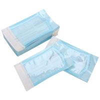 China SJ Self Sealing Cleaning Pouch Dental Storage Bag Paper Blue Film Sterilizing Bags for Tattoo Dental Instrument Tool for sale