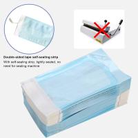 China SJ Self Sealing Cleaning Pouch Dental Storage Bag Paper Blue Film Sterilizing Bags for Tattoo Dental Instrument Tool for sale