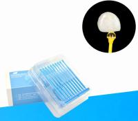 China SJ 20pcs/box Disposable Dental Adhesive Applicator Tip for Tooth Crown Porcelain Veneer for sale
