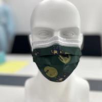 China SJ Fashion Christmas Printed Facemask 3 Ply Disposable Face Mask Dust Protective Civil Mask for sale