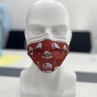 China SJ Fashion Christmas Printed Facemask 3 Ply Disposable Face Mask Dust Protective Civil Mask for sale