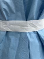 China SJ Hospital Sleeveless Disposable Exam Paper Gown for Patients OEM Wholesale for sale